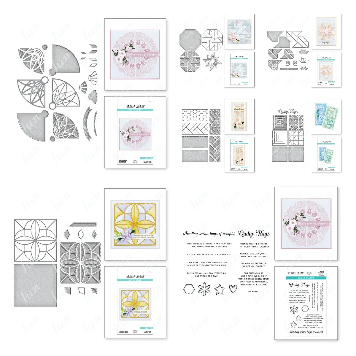 Hugs Sentiments Stamps and Cutting Dies Sets Mold Cuts Crafts ...