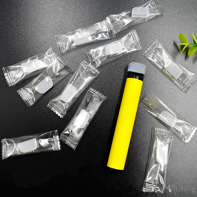 10pcs Disposable Transparent Food Grade Vape Soft Silicone Mouthpiece ...