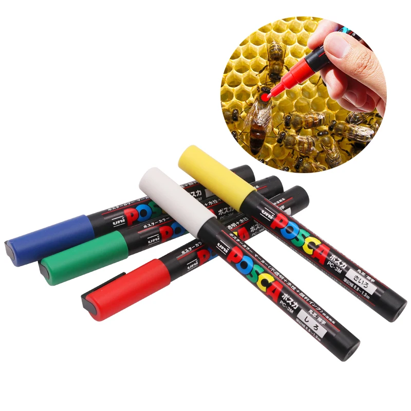 1Pcs Plastic Queen Bee Marker Beekeeping Mark Pen 5 Colors Optional Not ...