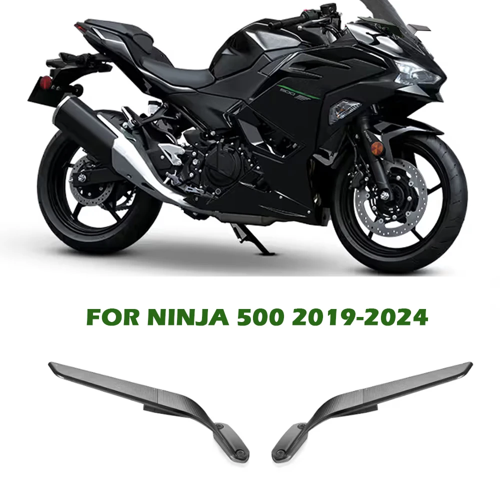 For-Ninja-500-2019-2024-Accessories-rearview-mirror-side-mirror ...