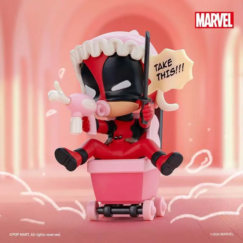 POP MART Marvel Deadpool Series Blind Box X-Men Anime Figure Deadpool ...