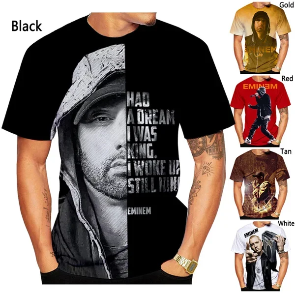 Men-s-and-Women-s-Summer-Casual-Short-sleeved-New-Fashion-Rapper-EMINEM ...
