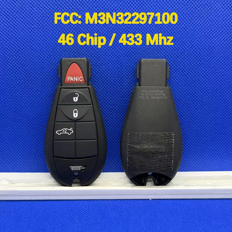 CN087040 Original 4 Buttons Smart Remote Key FCC M3N32297100 56046771AA ...