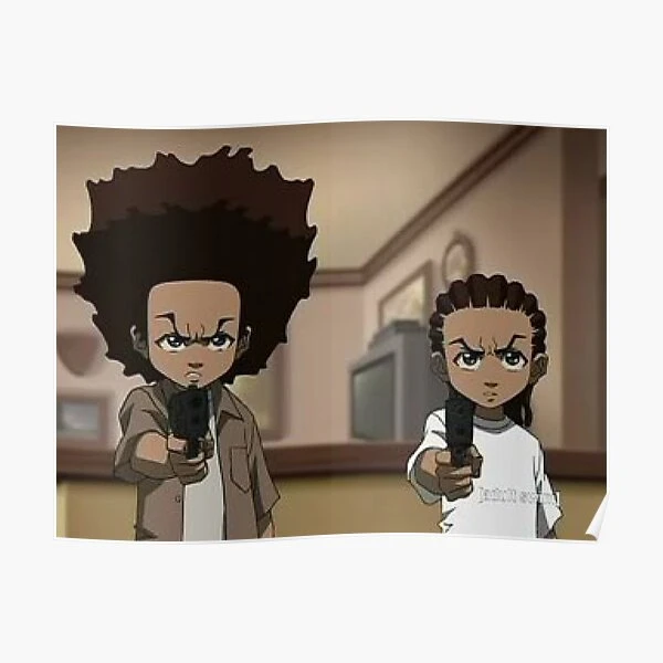 The Boondocks Huey With Gun