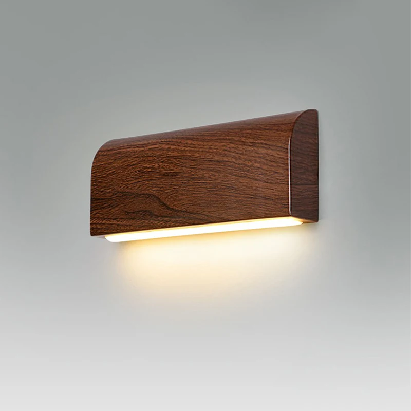 Nordic-Walnut-Grain-Color-Wall-Lamp-Modern-Minimalist-Style-Ins ...