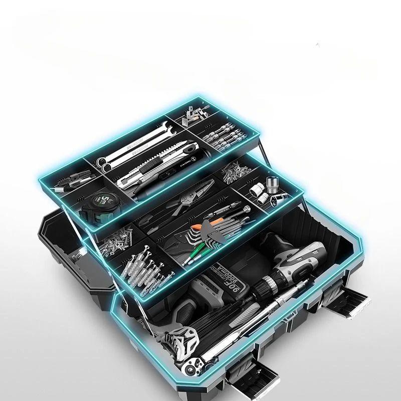Professional-Plastic-Tool-Organizer-Box-Caso-Multifuncional-Garagem ...