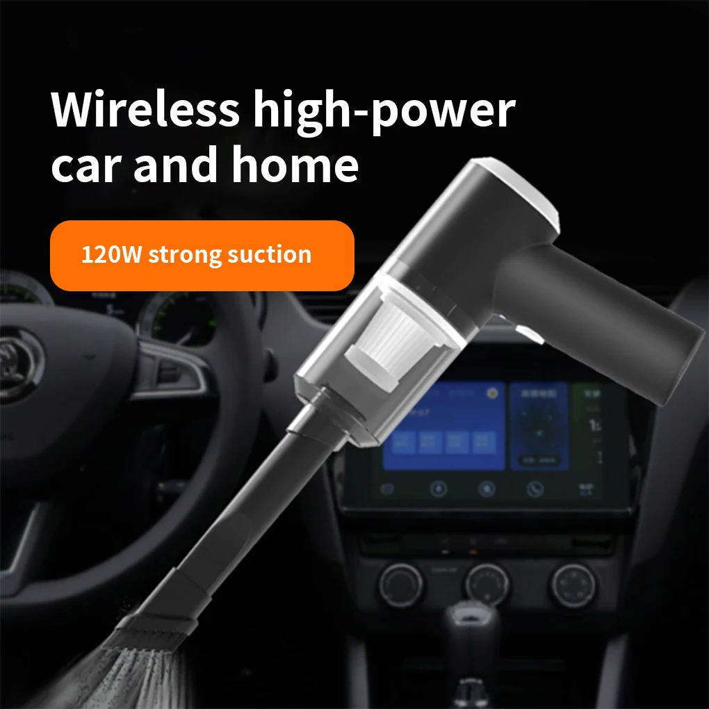 5000Pa Car Wireless Vacuum Cleaner Wet Dry Vacuum Cleaner Cordless ...