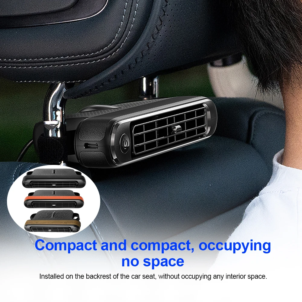 Car-Seat-Fan-Backseat-Cooling-Fan-Front-Rear-Seat-Headrest-Cooling-Air ...