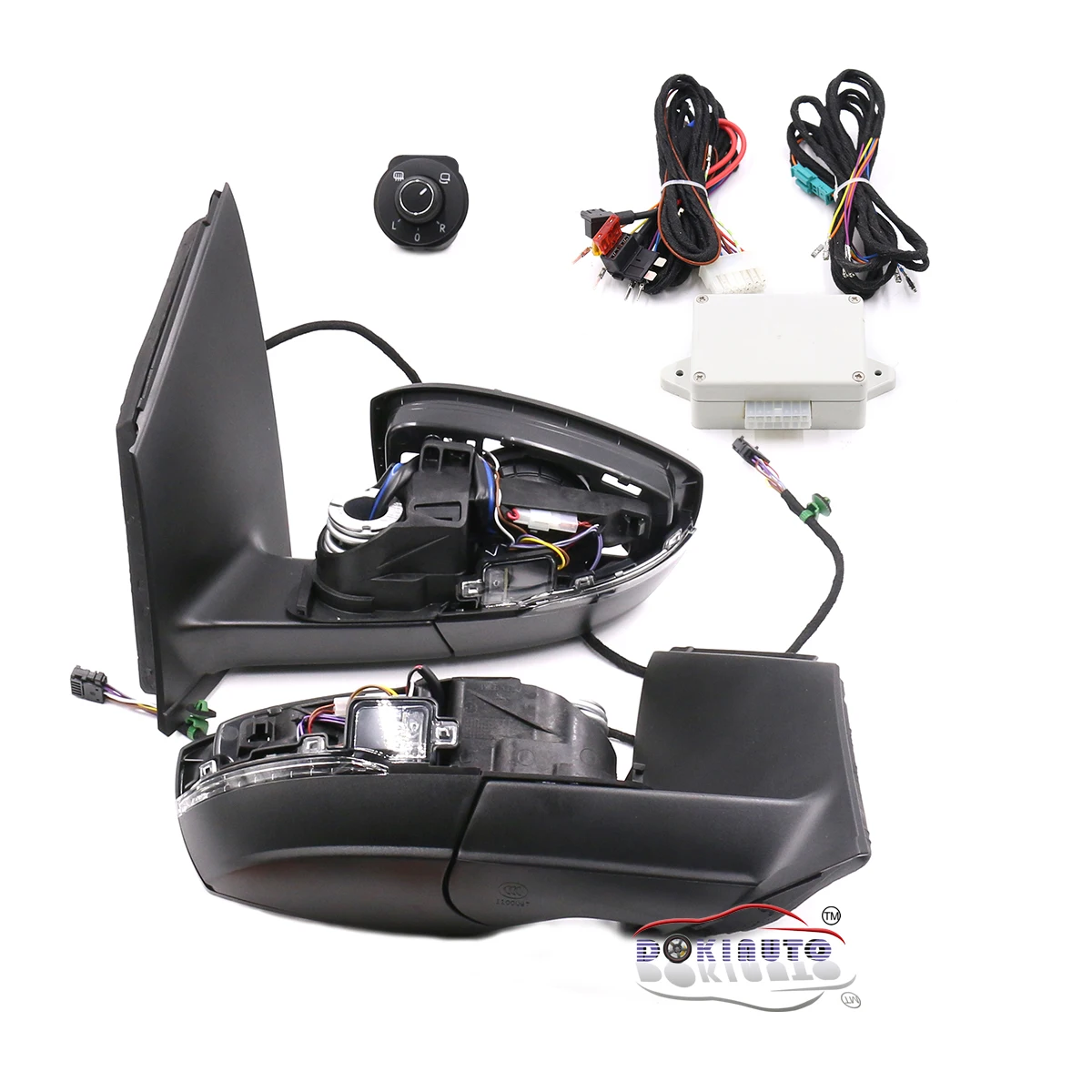 Upgrade Auto Folding Mirror Automatic Folding Side Mirror With Turn ...