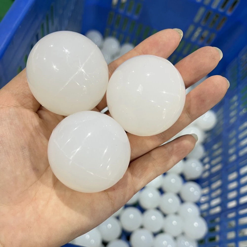 Weiß Solide Silikon Bouncy Ball Bounce Ball 2/2.5/3.5/4/5.5/6.5/7.5/8.5 ...