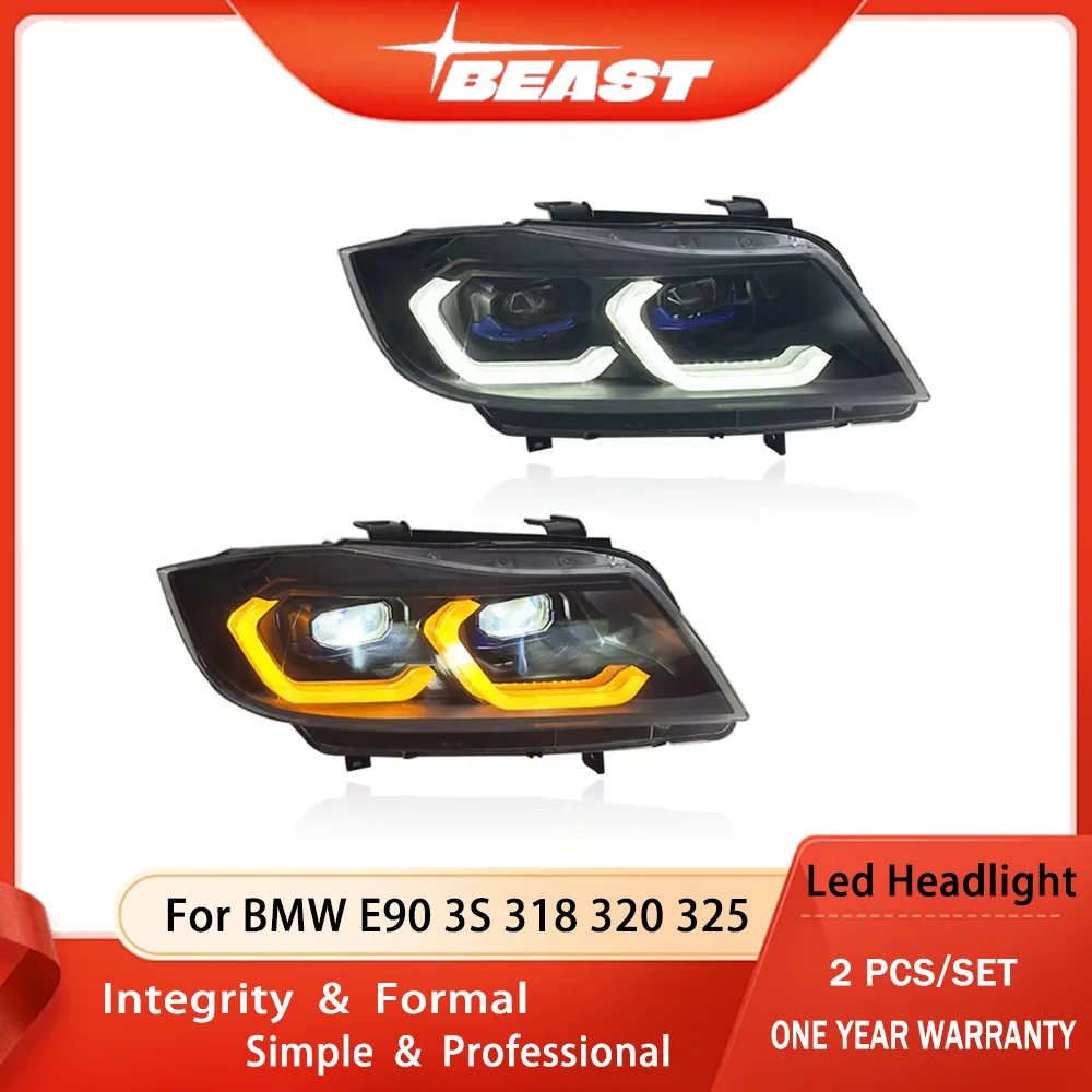 SMV-Car-Accessories-Headlights-Assembly-for-BMW-M3-E90-LED-Headlamp-for ...