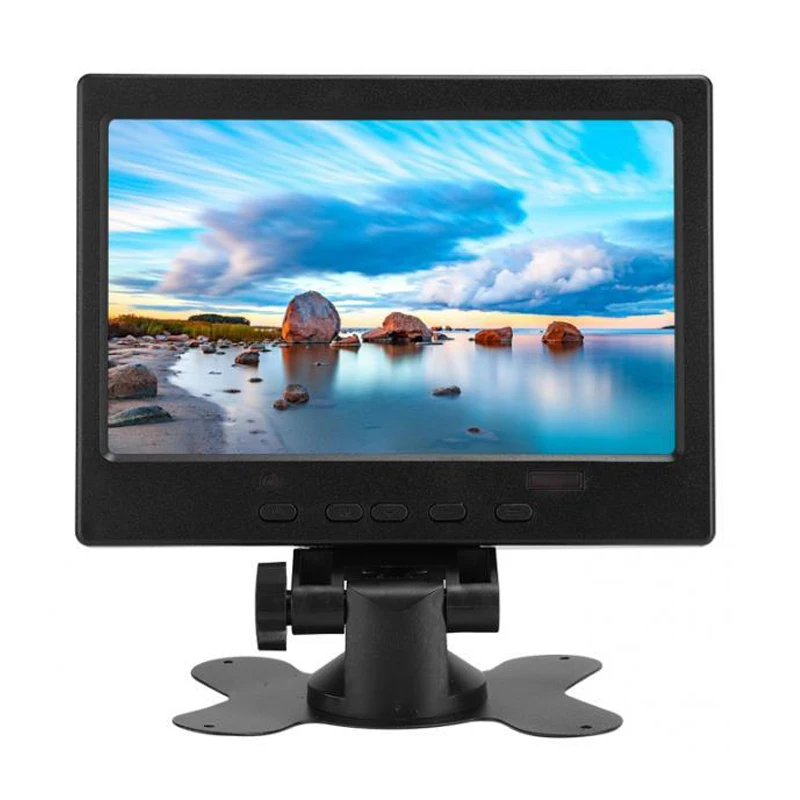 Touchview 7 Inch Ips Portable Display Hd 1024x600 Lcd Screen Av Cctv ...