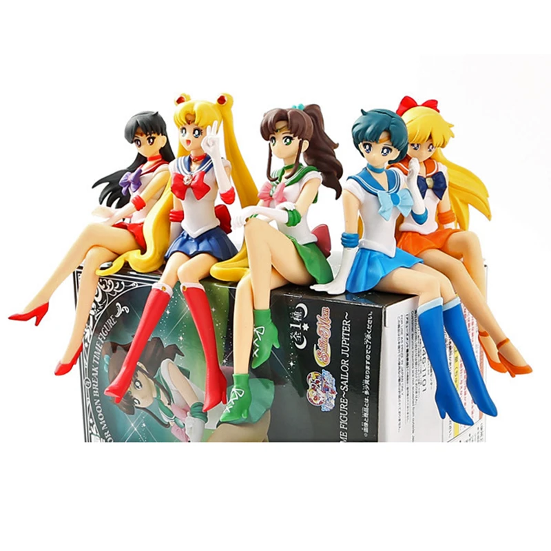 Figuras de acción de Sailor Moon, modelo Hino Rei de 13,5 cm, colección ...