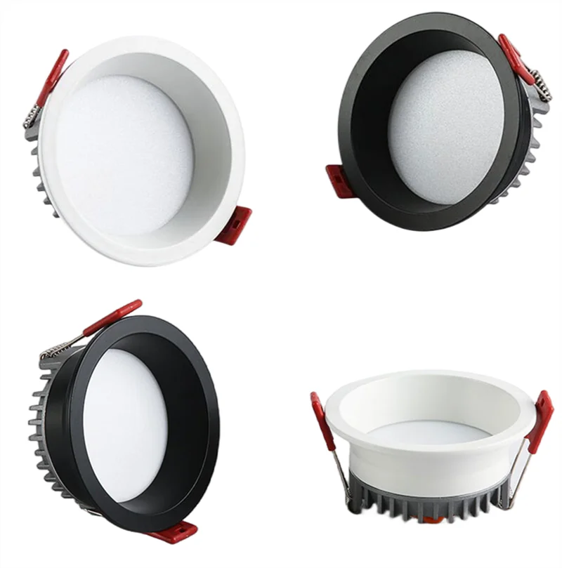 LED-down-light-anti-glare-tri-color-variable-light-7W10W15W24W-round ...