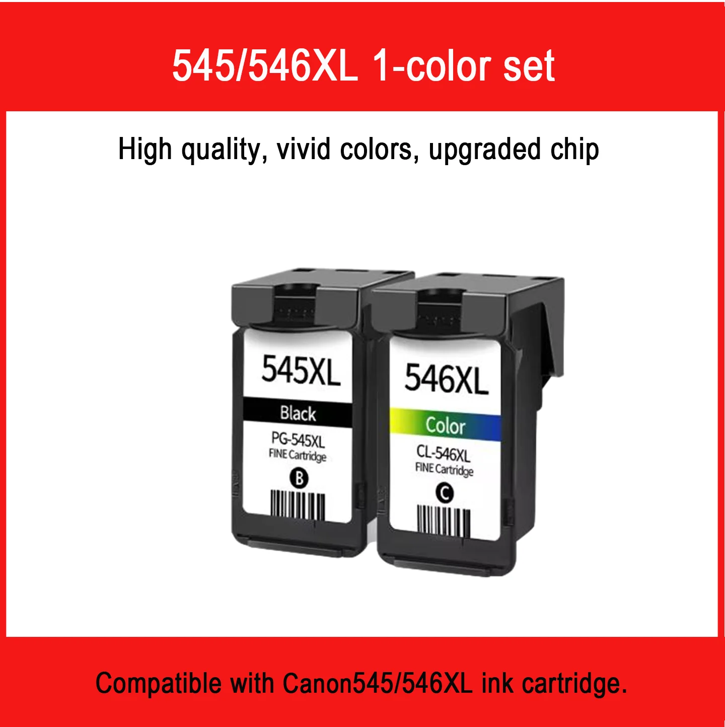 PG545 CL546 Compatible 545XL 546XL 545 XL 546 XL Ink Cartridge for ...