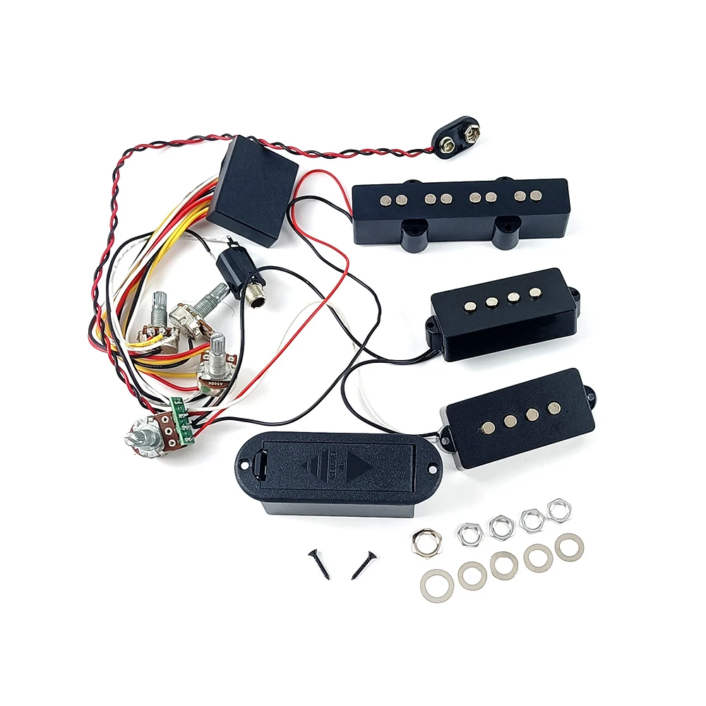 Kit De Pastilla Piezoeléctrica Para Guitarra, Sistema De Recogida De