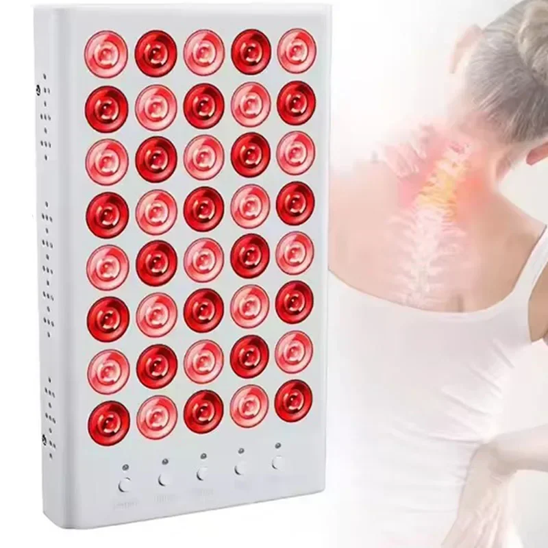 Red Infrared Light Therapy Lamp 660nm 850nm Portable Heat Panel LED ...