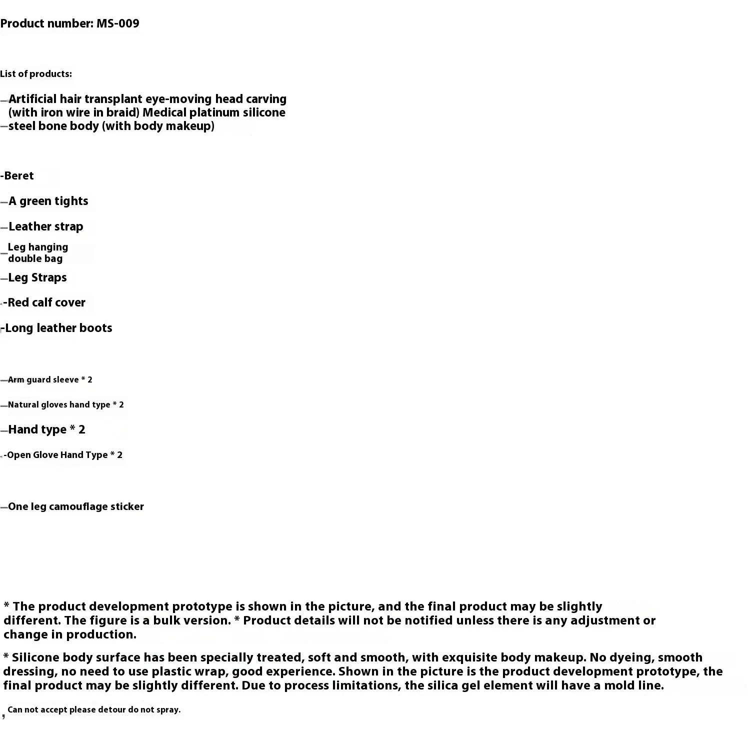 Stock STAR MAN MS-009 1/6 Collectible Muscle Girl Agent Cammy Soldier ...