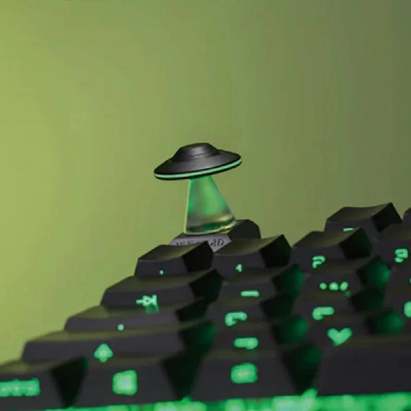 UFO-Artisan-Resin-Keycap-teclado-mec-nico-personalizado-luz-luminosa ...