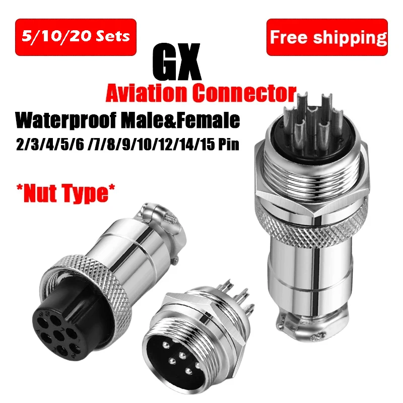 5-10-20Set-GX20-Aviation-Plug-Scoket-Connector-2pin-3pin-4pin-5pin-6pin ...