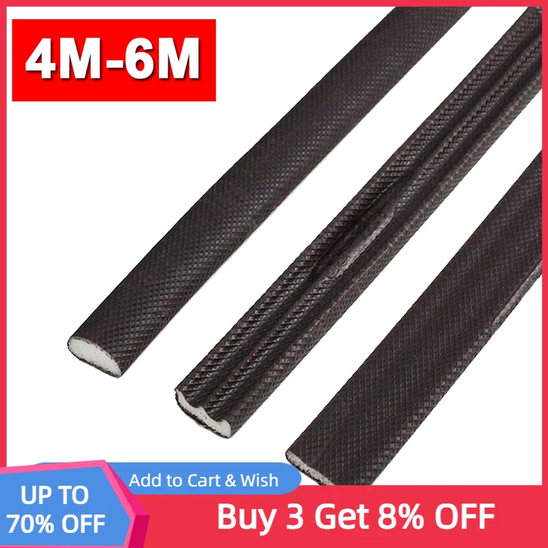 6m Pu Acoustic Foam Window Seal Strip Self-adhesive Noise Reduction ...