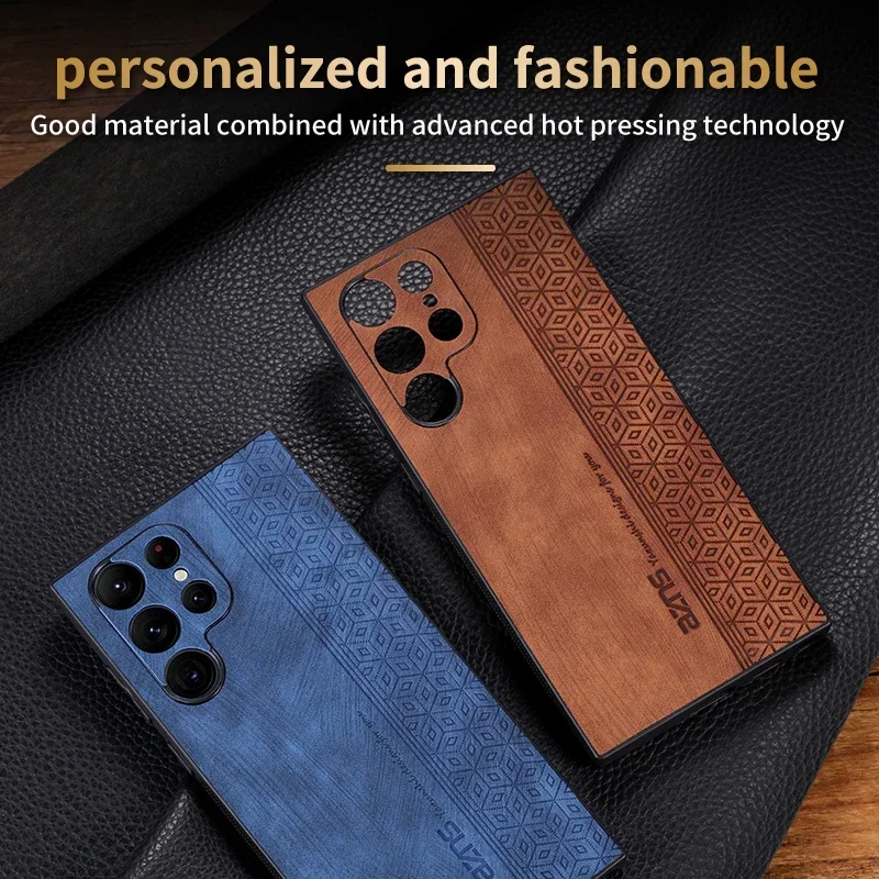 Ultra Luxury Leather Shock Proof Business Elite Cell Phone Case for ...