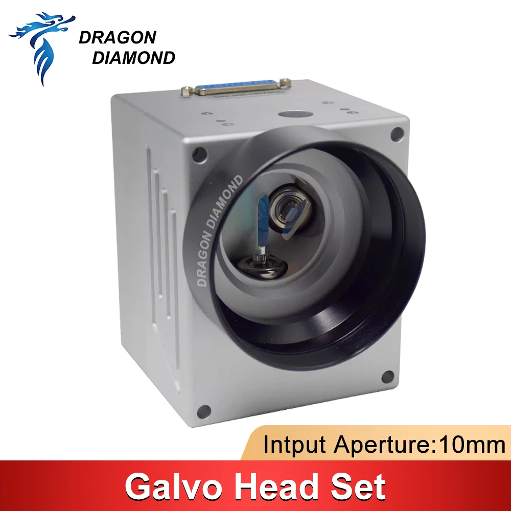 DRAGON DIAMOND Fiber Laser Scanning Galvo Head 1064nm High Speed Input ...