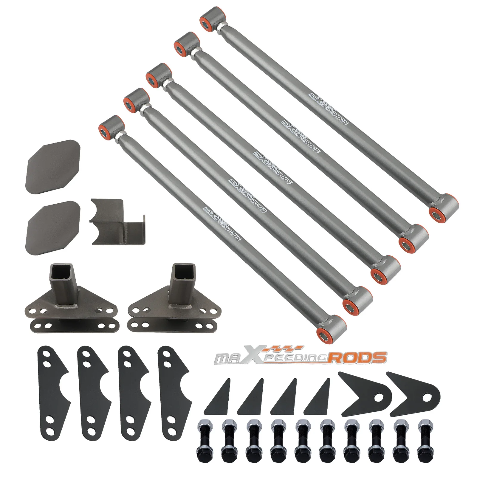 Weld-On-Parallel-4-Link-Suspension-Kit-For-Universal-Rod-Rat-Truck-Car ...