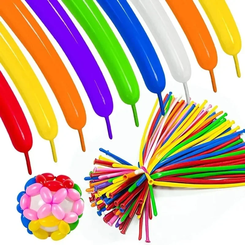 Globos-giratorios-de-colores-para-ni-os-globo-de-l-tex-de-tira-larga-m ...