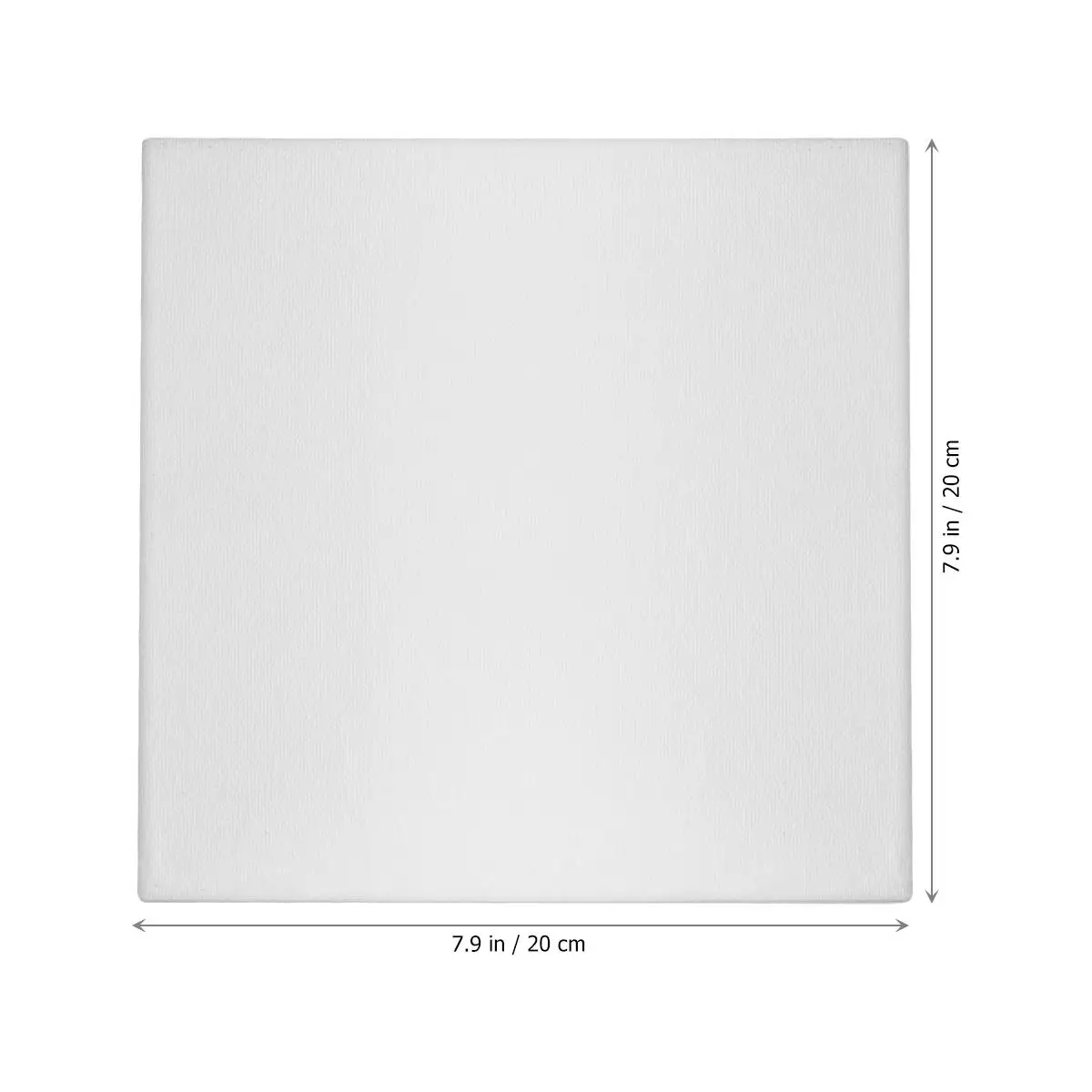 20X20Cm Large Blank Cotton Canvas Panels For Painting Stretched Wood ...