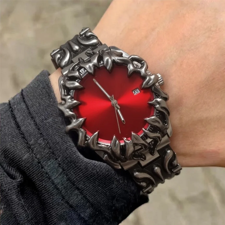 Top Quartz Watches Mens Unique Devil Claw Alabaster Industries Material ...