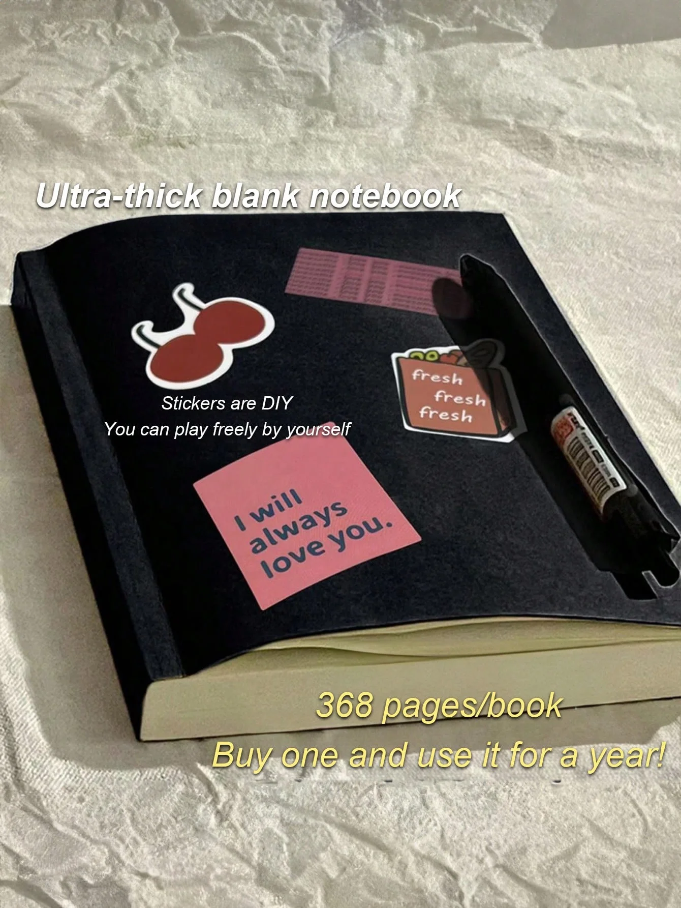 Ultra-thick-notebook-students-practical-draft-book-notepad-large ...