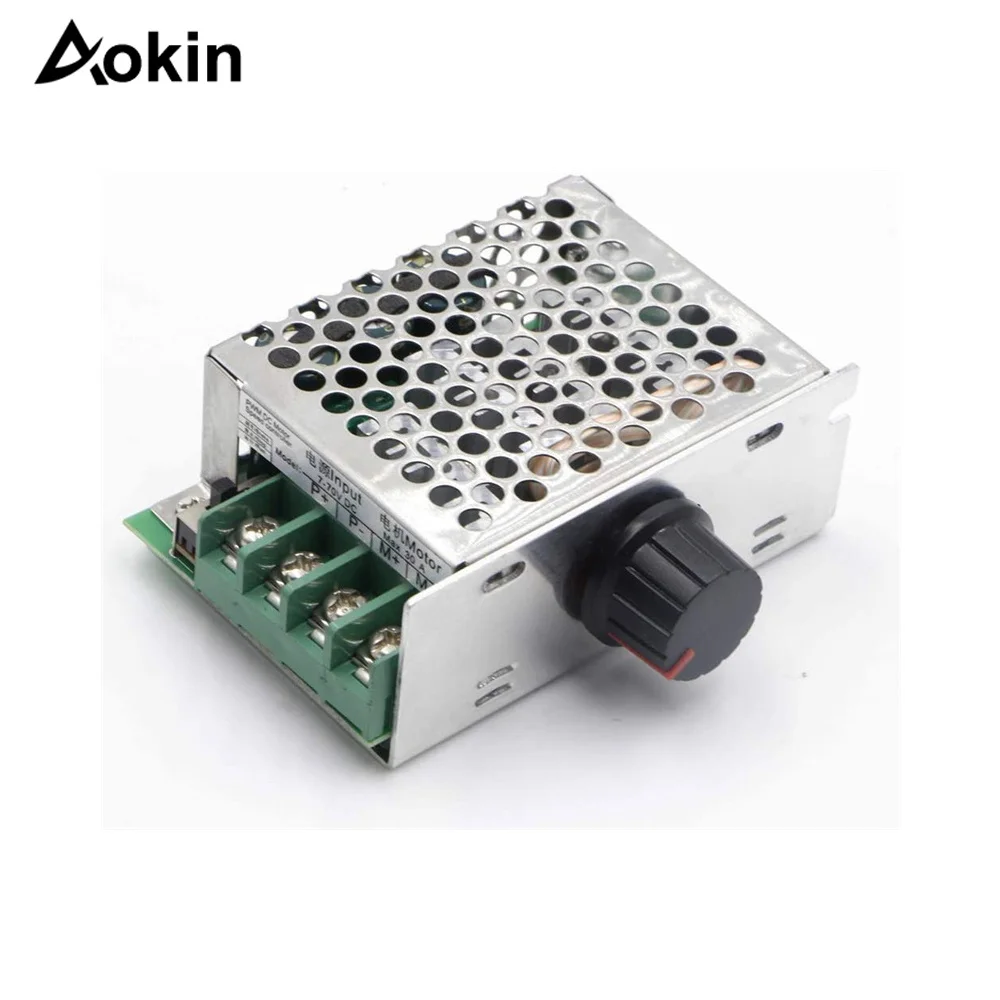 7-70V-DC-Motor-Speed-Controller-Switch-30A-PWM-Brush-Motor-Speed-Controller-Module-Adjustable ...
