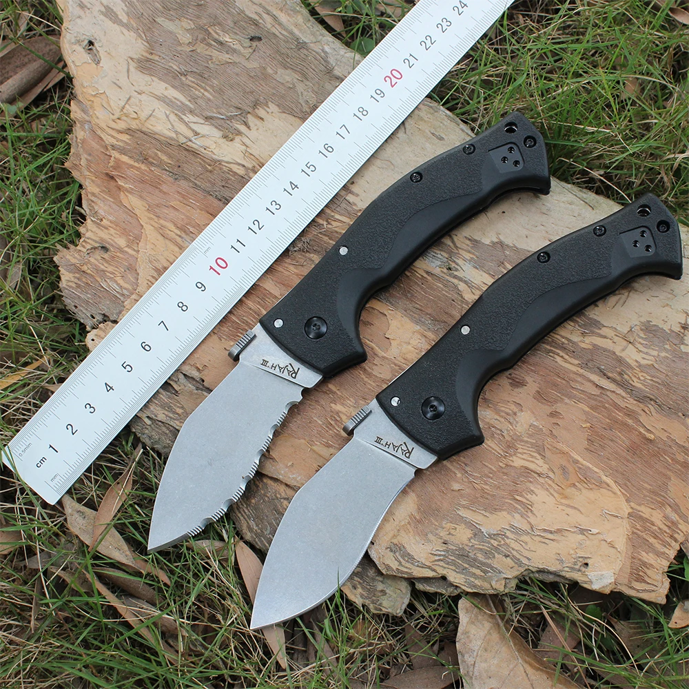 Cold-Pocket-Folding-Knife-AUS10A-Steel-Blade-Nylon-Fiber-Handle-EDC ...