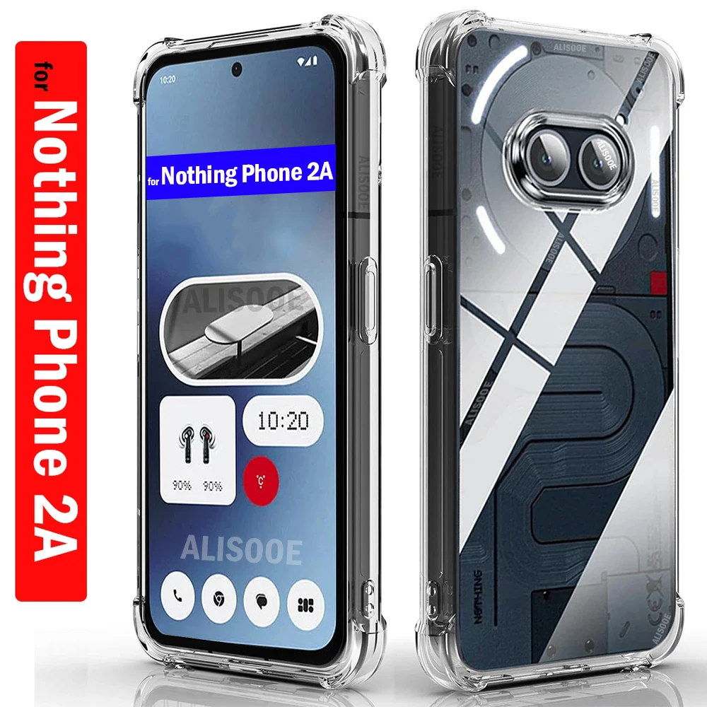 Transparent-Funda-for-Nothing-Phone-2A-Case-6-7-Ultra-Thin-Clear-Soft ...