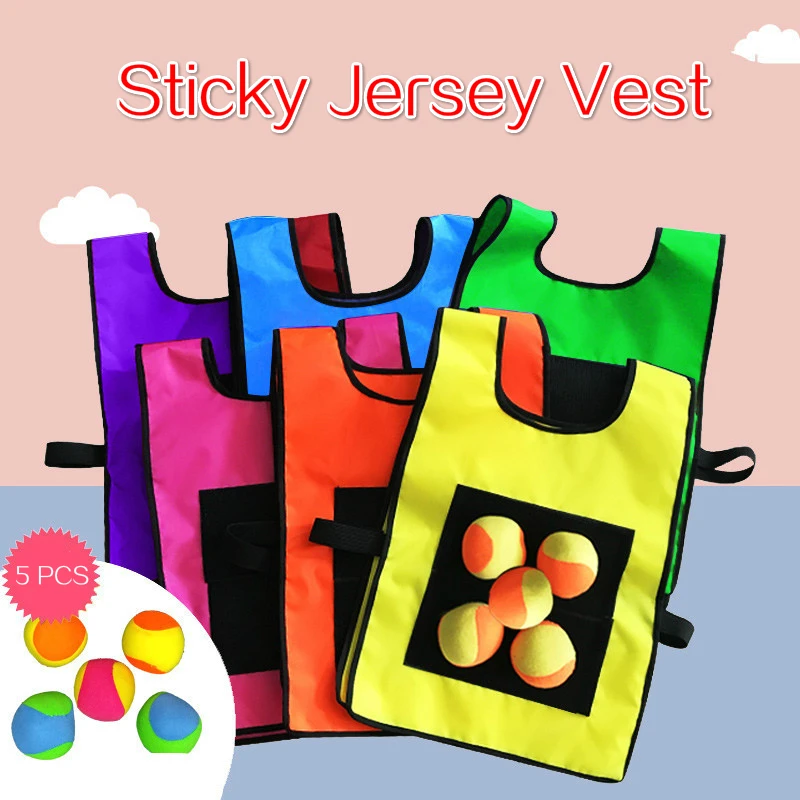 Outdoor Sport Game Props Vest Sticky Jersey Vest Game Vest Waistcoat ...