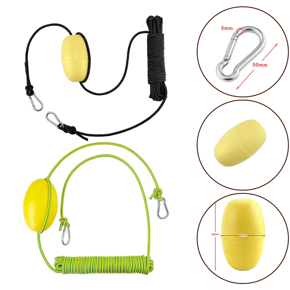 PVC-Fishing-Boats-Float-Kayak-Buoy-Boat-Ball-Anchors-Outdoor-Float-Rope ...