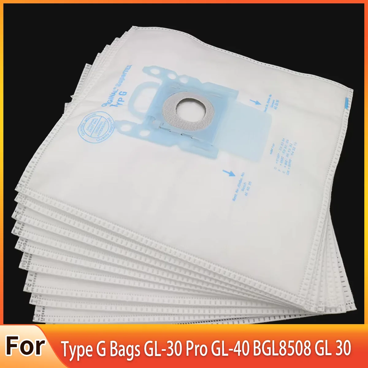 Dust Bags for Bosch Vacuum Cleaner Type G Bags GL-30 Pro GL-40 BGL8508 ...