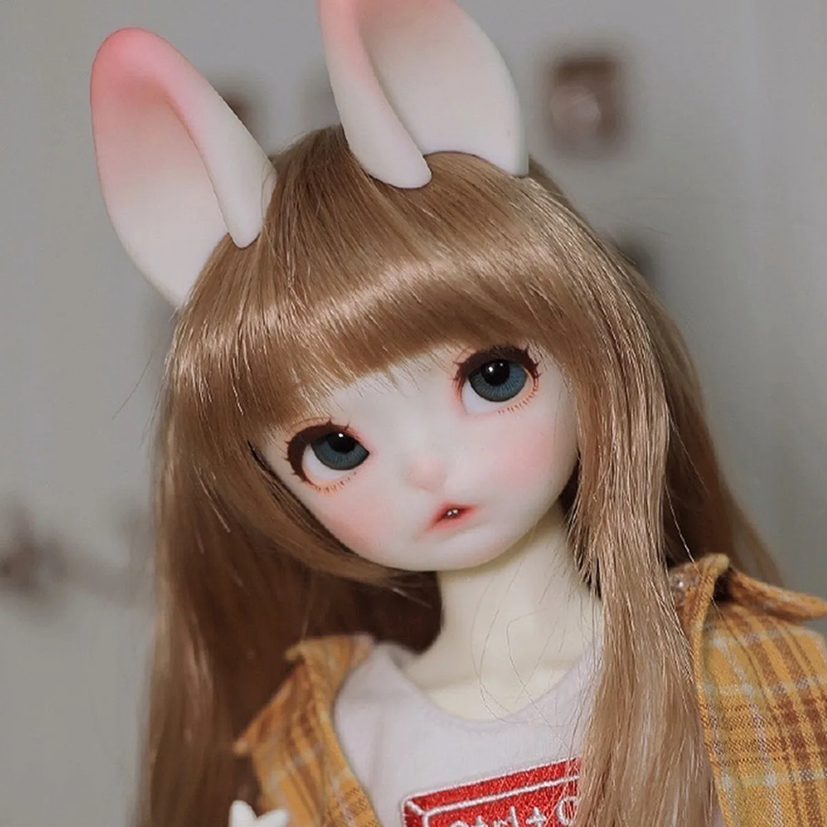 New-DOLL-1-6-points-cute-rabbit-bjd-doll-two-dimensional-resin-joint ...
