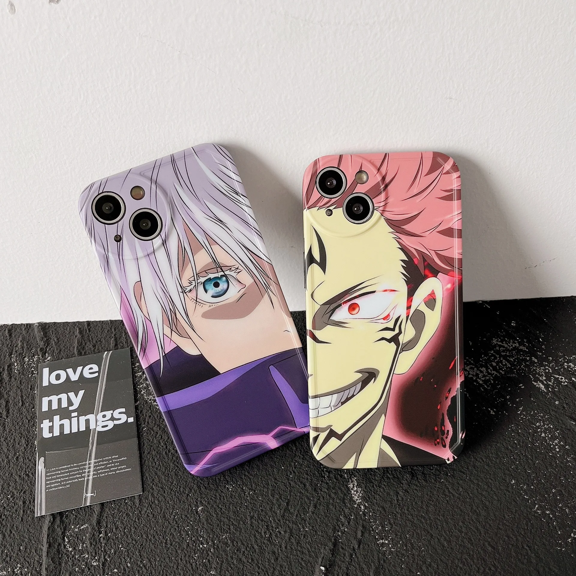 Japan Anime Jujutsu Kaisen Satoru Gojo Geto Suguru Phone, 50% OFF