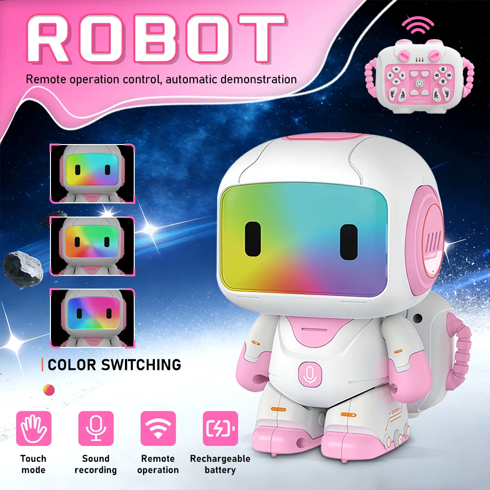 Smart Interactive Robot Toy Programmable Remote Control Robot with ...