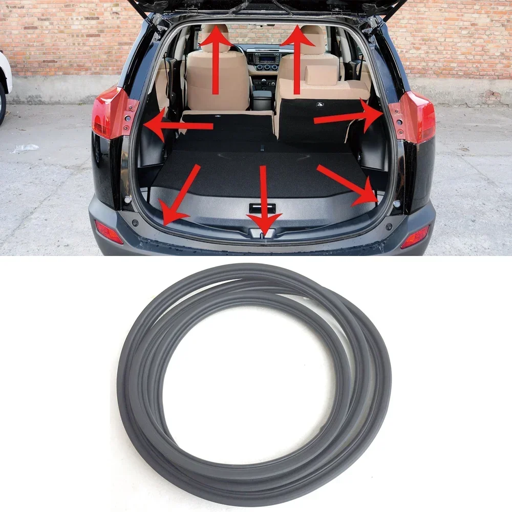Kamshing-Rubber-Black-Car-Rear-Trunk-Tailgate-Seal-Strip-For-Toyota ...
