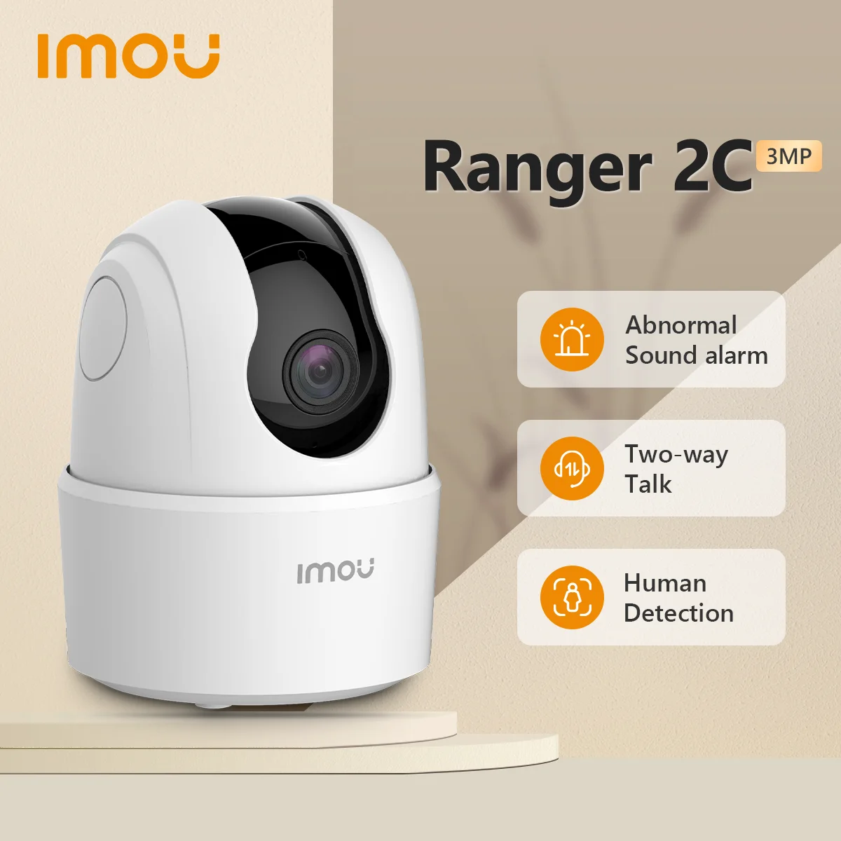 IMOU-Ranger-2C-3MP-Home-Wifi-360-Camera-Human-Detection-Night-Vision ...