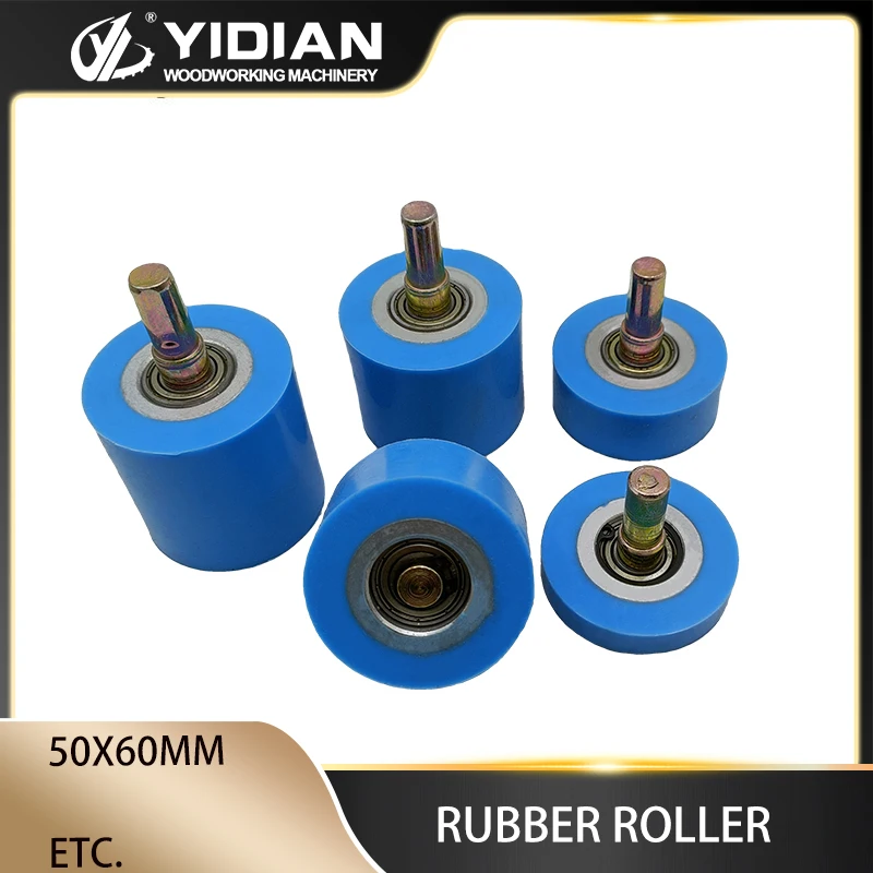 10PCS-Silica-Gel-Roller-Silicone-Rubber-Wheel-With-Bearing-for-Wrapping ...
