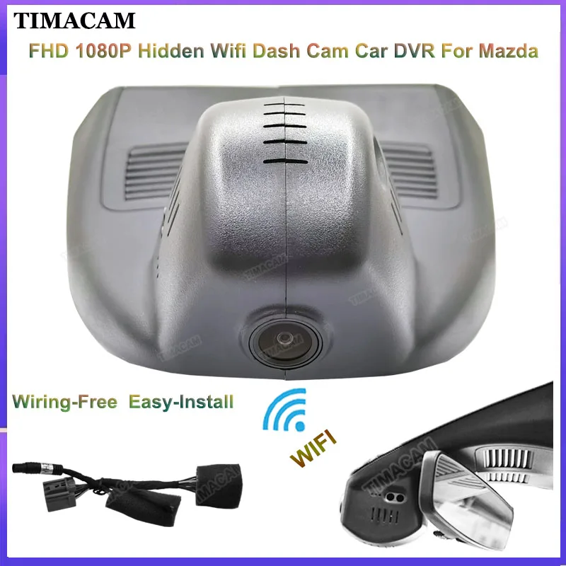TIMACAM For Mazda 3 Axela 2017 2018 2019 2020 2021 2022 Dash Cam Camera ...
