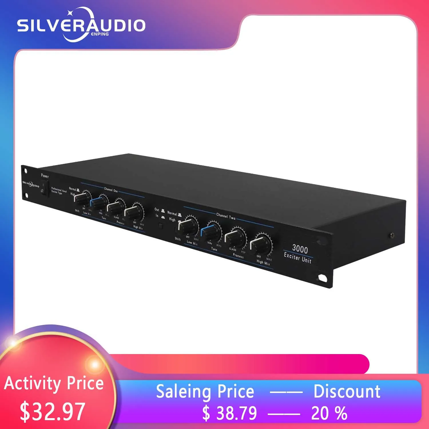 GAX-3000-Sound-Audio-Exciter-Processor-speaker-management-Professional ...