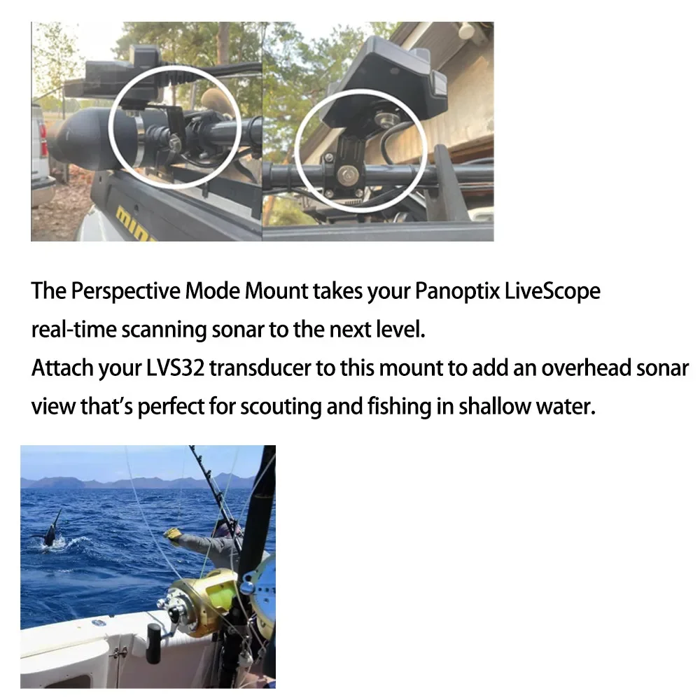 Panoptix Livescope Perspective Mount 010-12970-00 Perspective Mode ...