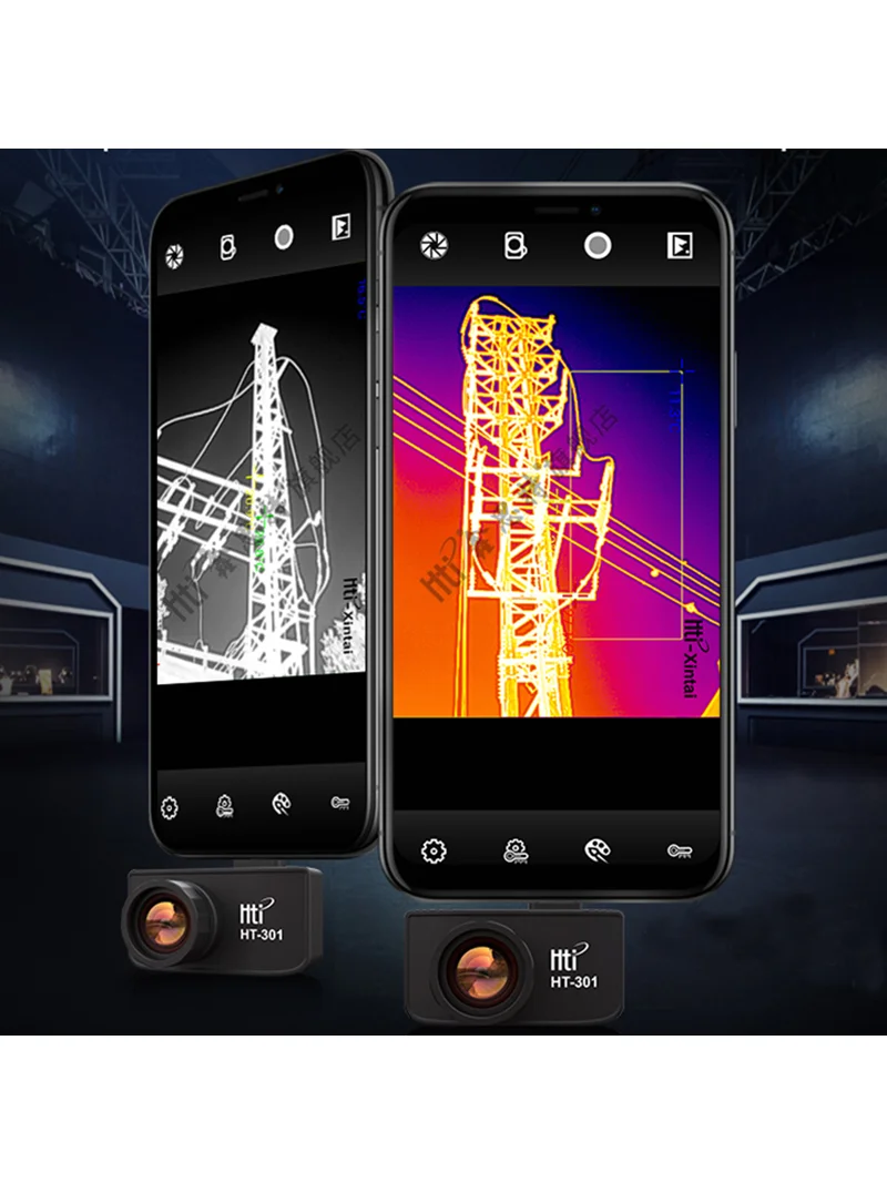 In-stock-new-design-HTI-HT-301-Resolution-384-288-mobile-phones-thermal ...