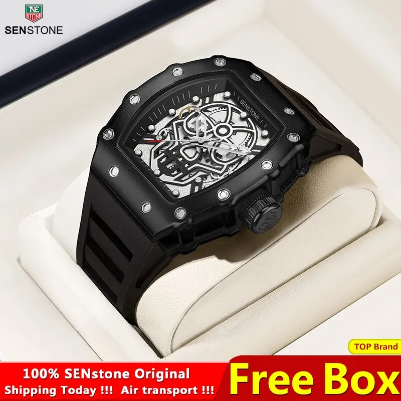 SENSTONE-Watch-for-Men-TOP-Brand-Waterproof-Sports-Rubber-Tape ...