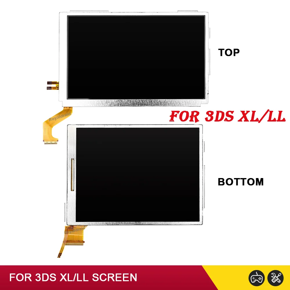 NEW-Replacement-Top-Upper-and-Bottom-Lower-LCD-Screen-for-Nintend-3DS ...